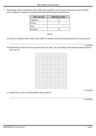 Bab 3 keturunan & variasi | PDF