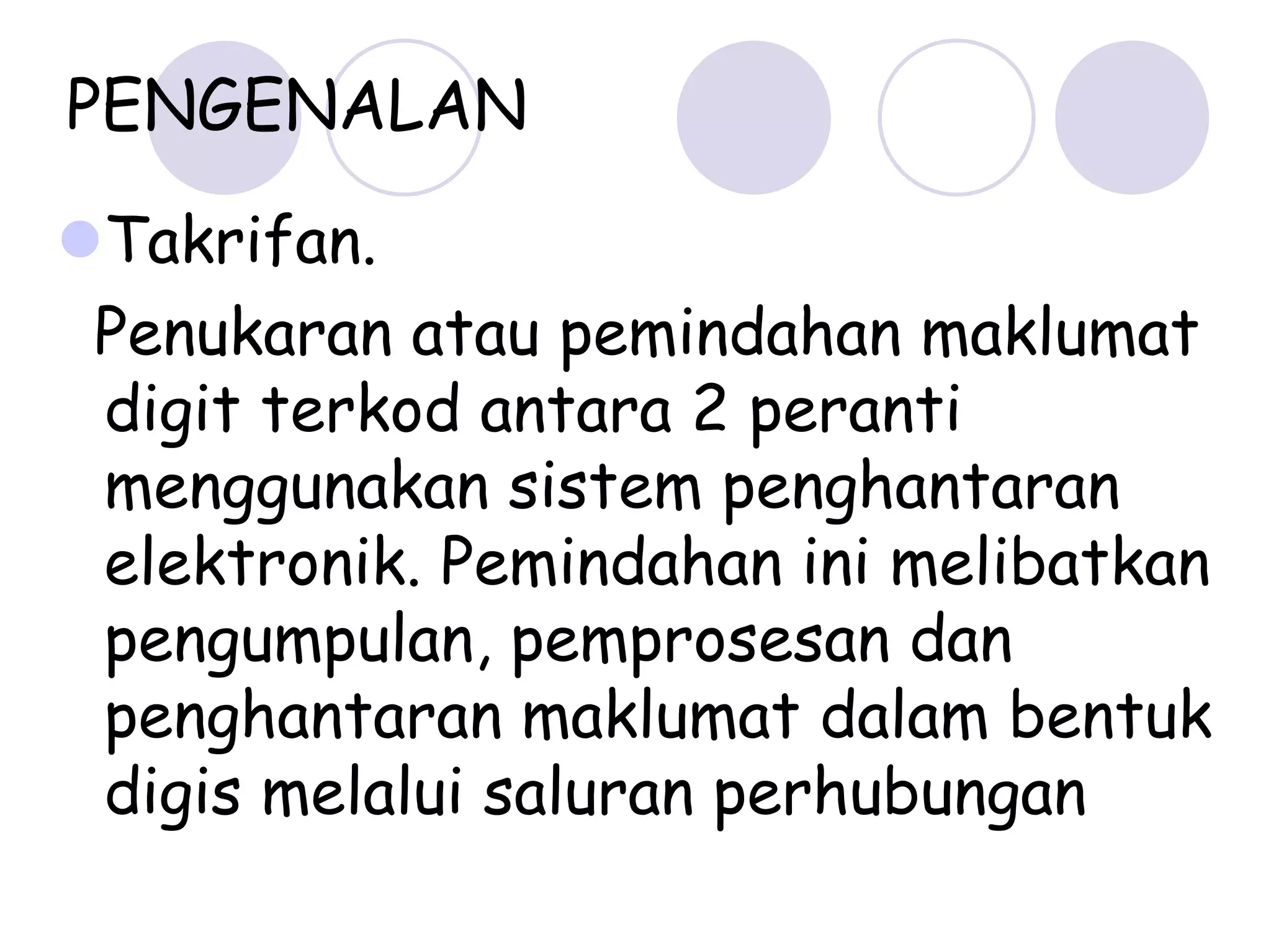 Bab 3 komunikasi data | PDF
