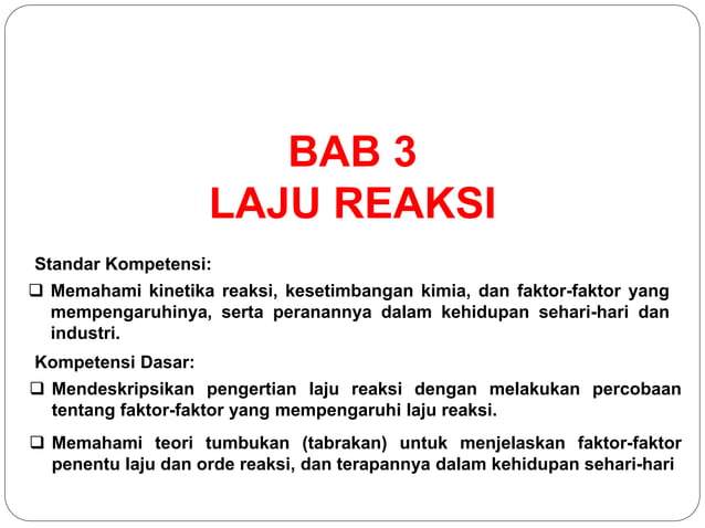 Bab3 lajureaksi | PPT