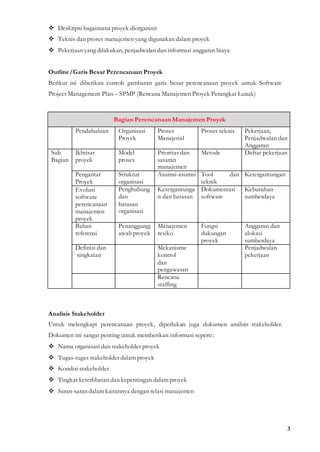 MANAJEMEN INTEGRASI PROYEK | DOC