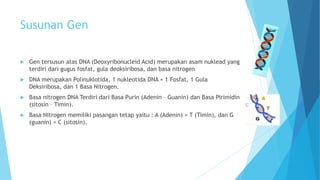 Bab 3 Mata pelajaran Biologi Genetik XII IPS.pptx