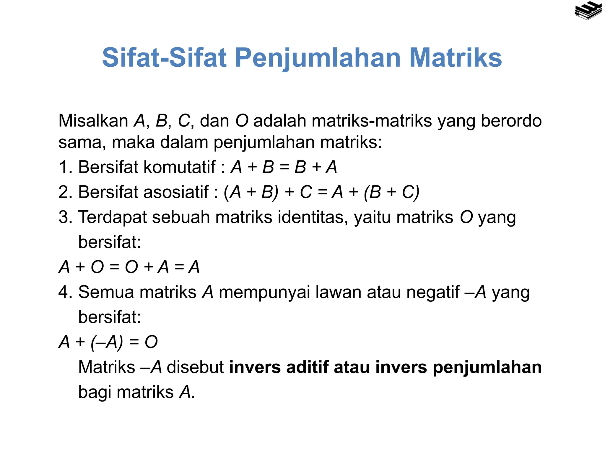 BAB 3 Matriks - Matematika SMA Kelas XII.pptx