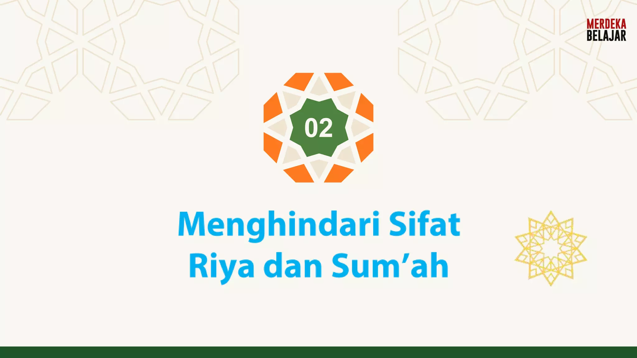 Bab 3 Menghindari Berfoya-foya, Riya', Sum'ah, Takabur, dan Hasad.pptx