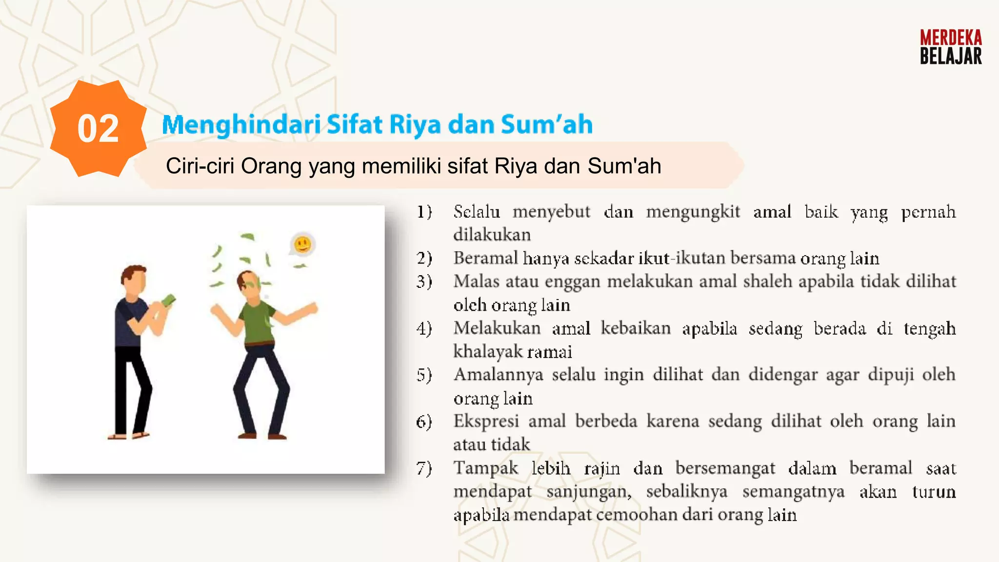 Bab 3 Menghindari Berfoya-foya, Riya', Sum'ah, Takabur, dan Hasad.pptx