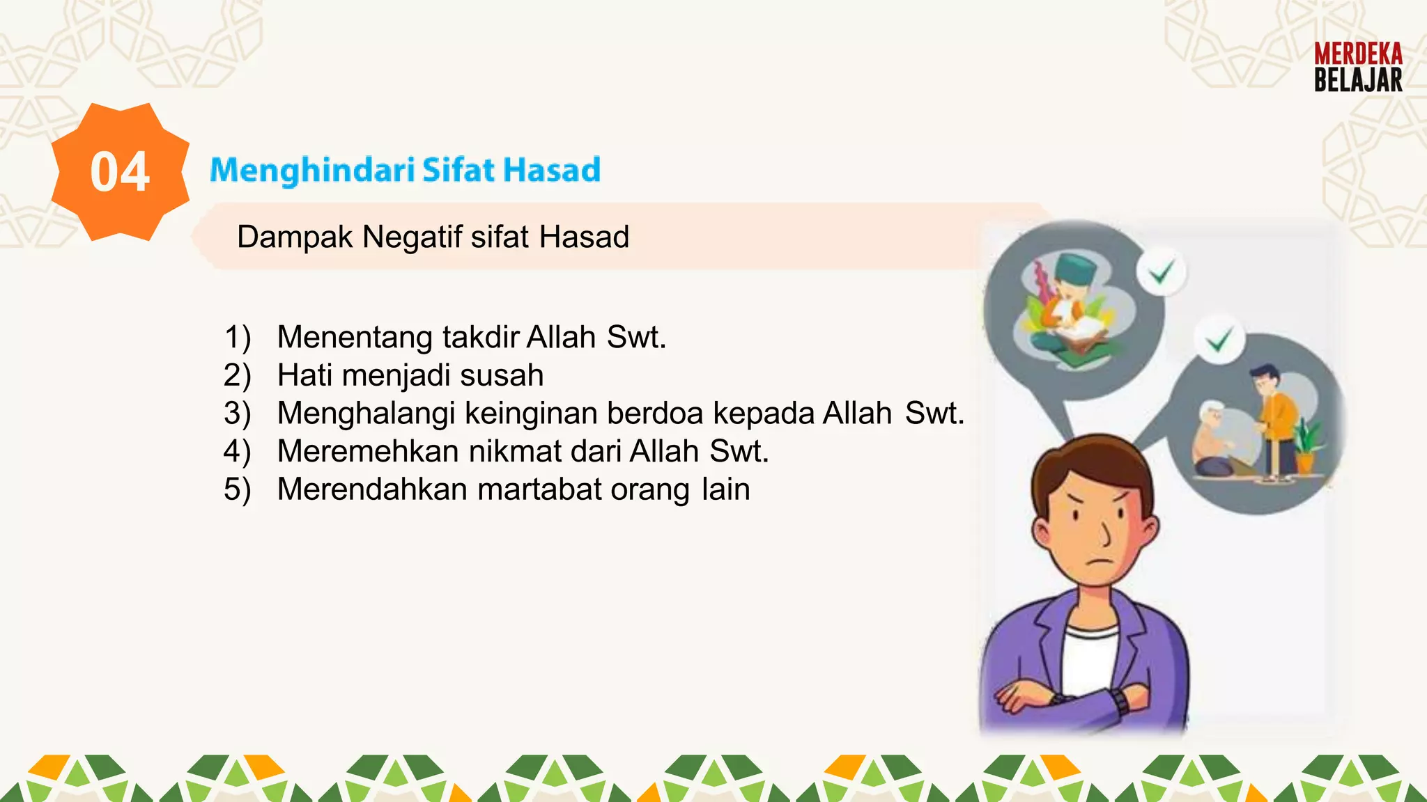 Bab 3 Menghindari Berfoya-foya, Riya', Sum'ah, Takabur, dan Hasad.pptx