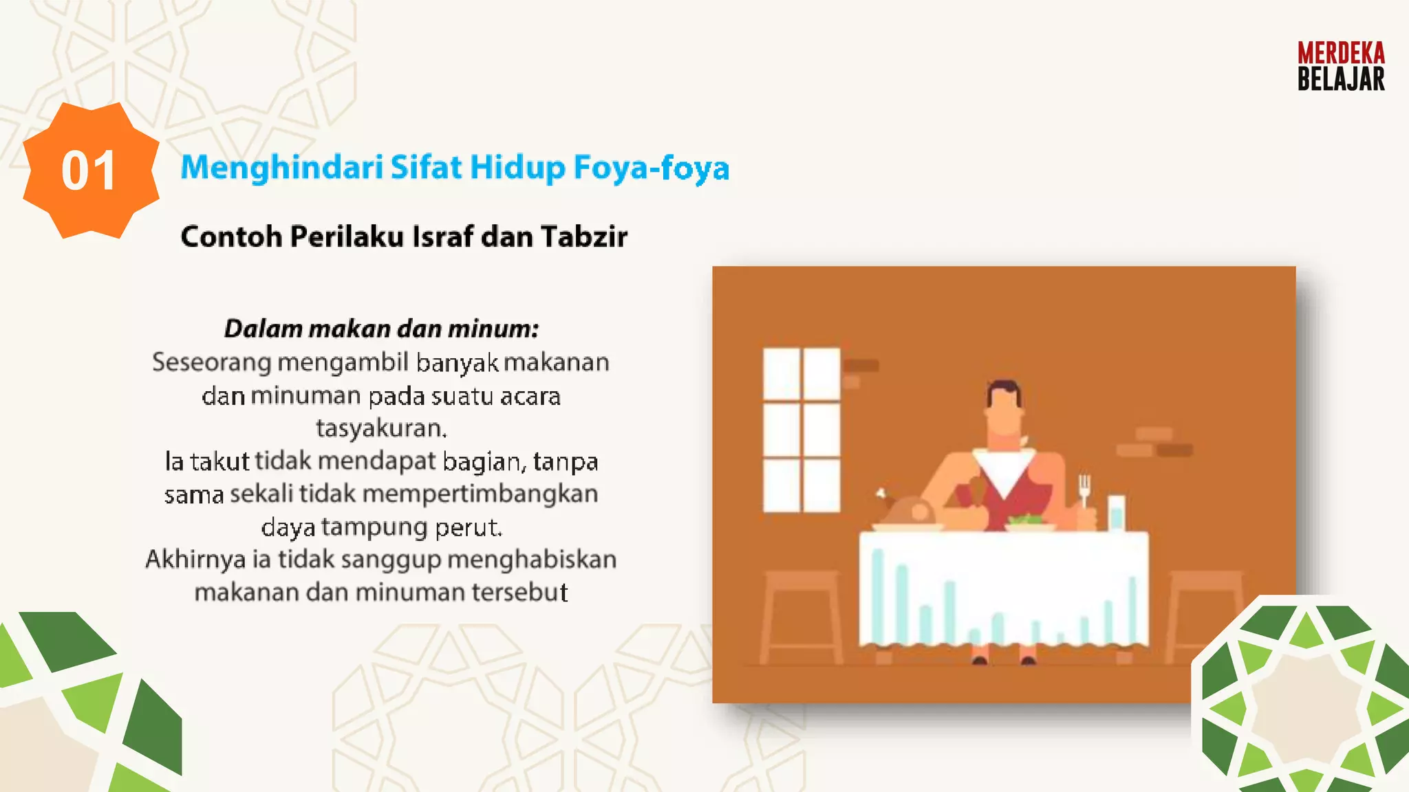 Bab 3 Menghindari Berfoya-foya, Riya', Sum'ah, Takabur, dan Hasad.pptx