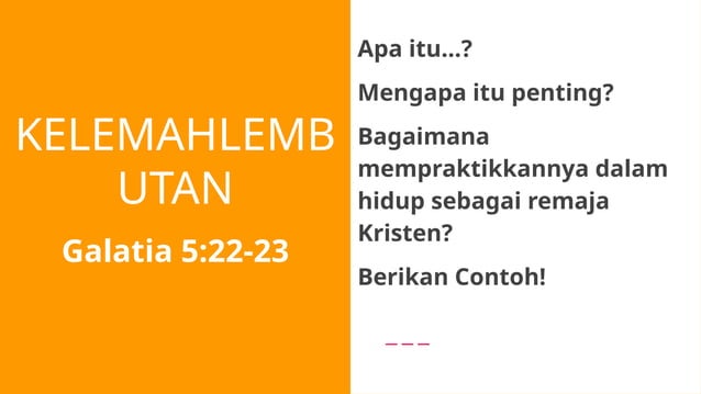 Bab 3 Nilai-nilai Kristiani menyangkut Buah ROh.pptx