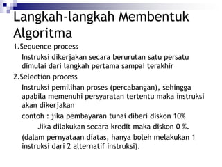 Bab 3 notasi algoritma | PPTX