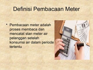 Bab 3_Pengelolaan Pencatatan MeterBUMD Air Minum | PPTX