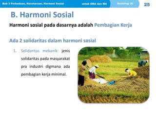 sosoiologi "perbedaan, kesetaraan, dan harmoni sosial" | PPTX