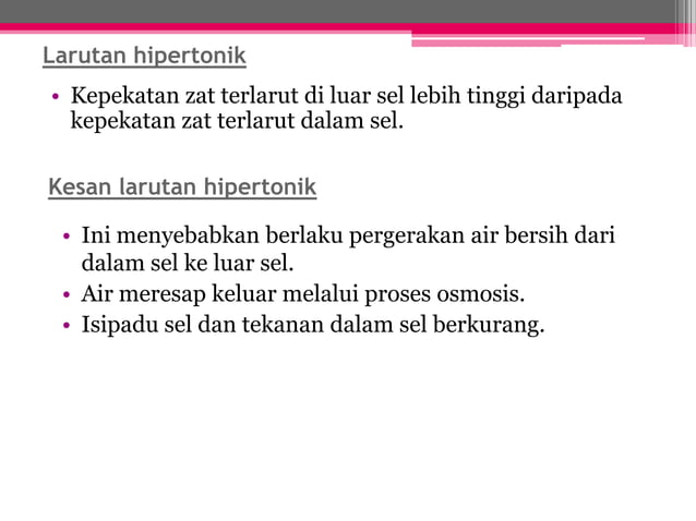 Bab 3 pergerakan bahan2 merentasi membran plasma | PPTX