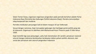 Bab 3 pergerakan nasional | PPTX