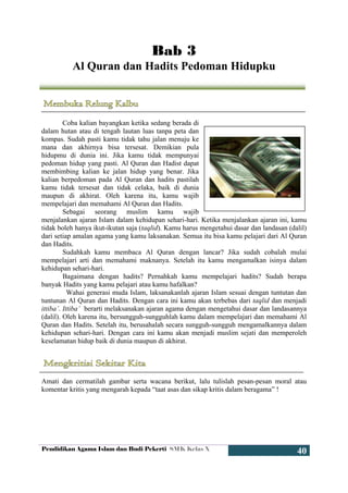 Bab 3 quran hadis pedoman hidup 2 | PDF