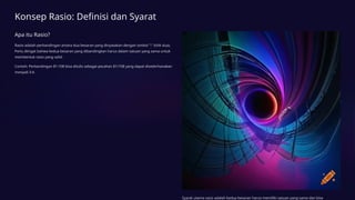 Pelajaran Matematika SMP Kelas VII: Rasio, Skala, dan Laju Perubahan ...