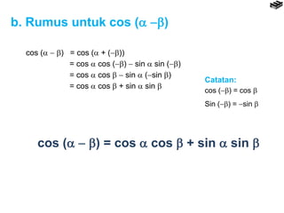 rumus rumus trigonometri | PPTX