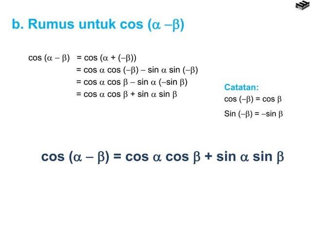 rumus rumus trigonometri | PPTX