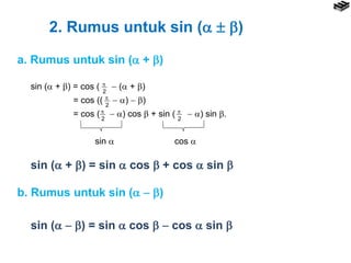 rumus rumus trigonometri | PPTX