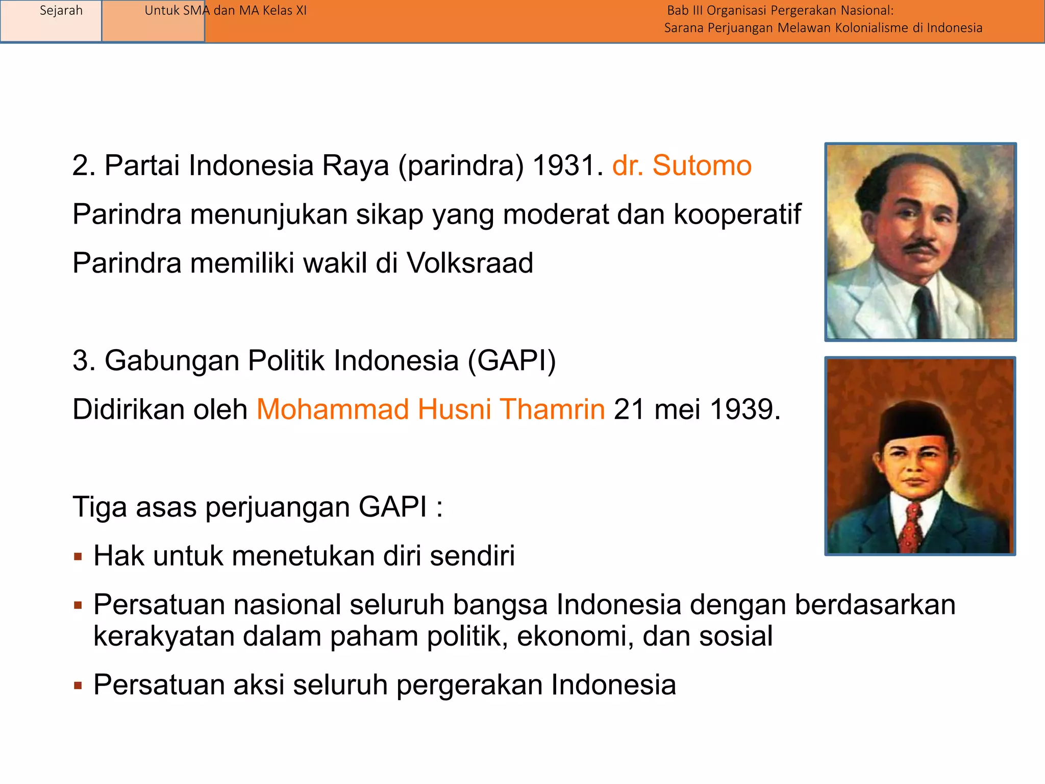Bab 3 sejarah wajib sma xi | PPTX