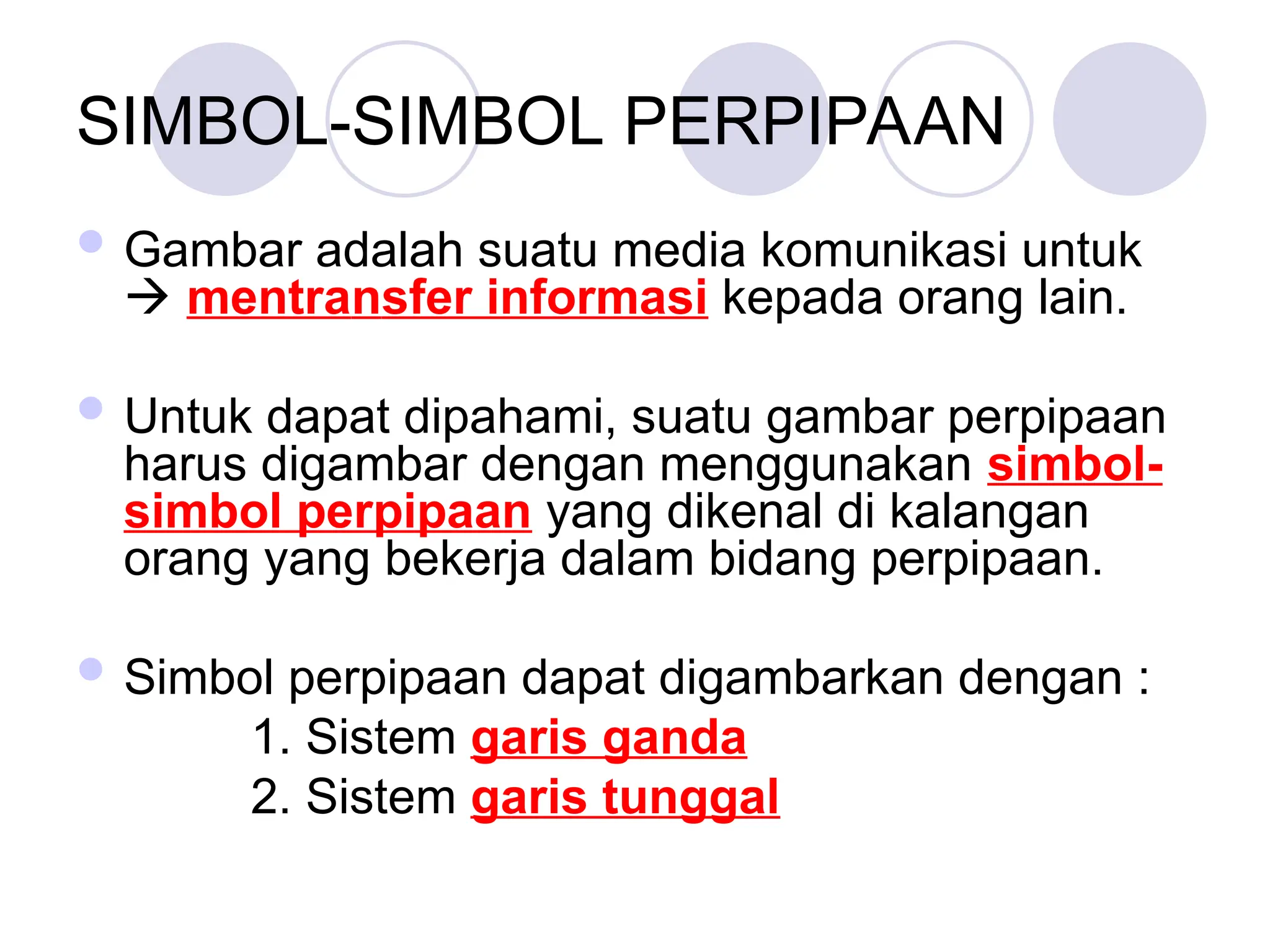 Penjelasan tentang Simbol pada sistem Perpipaan.ppt