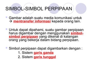 Penjelasan tentang Simbol pada sistem Perpipaan.ppt