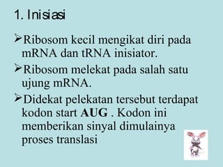 Bab 3 sintesis protein | PPT
