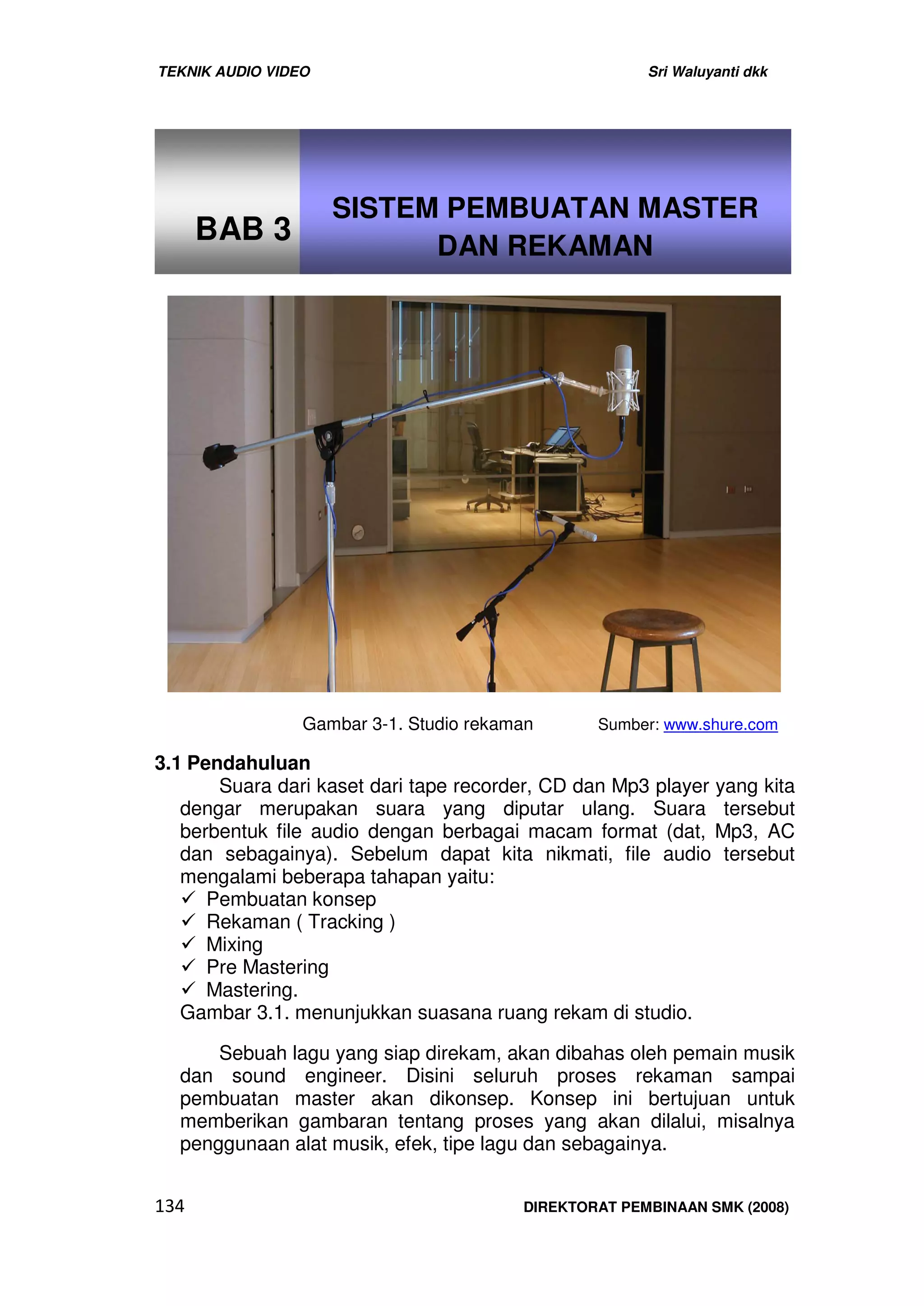 Bab 3 sistem pembuatan master | PDF