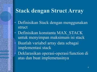 Bab 3 stack (tumpukan) | PPT