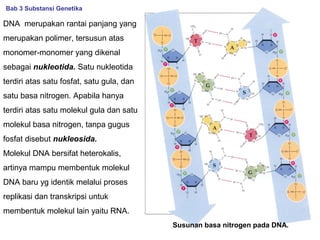 Bab 3: Substansi Genetika | PPT
