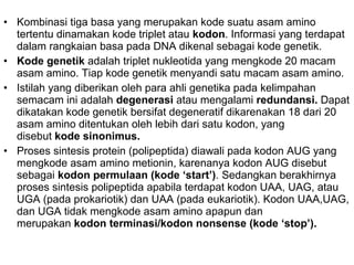 Bab 3: Substansi Genetika | PPT