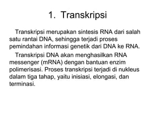 Bab 3: Substansi Genetika | PPT