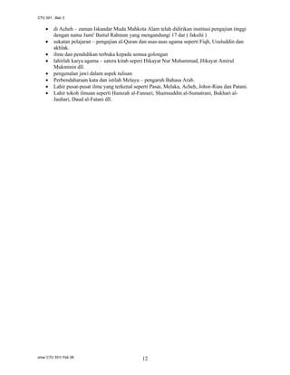 Bab3 tamadun melayu | PDF