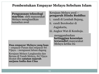 Bab 3 Tamadun Melayu | PPTX