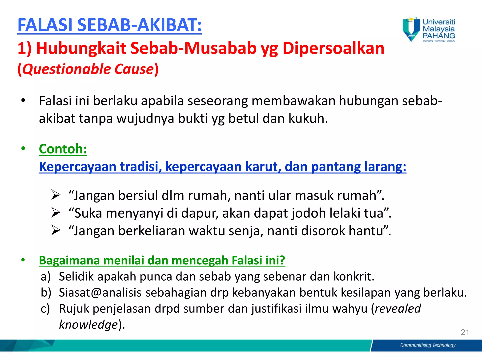 LOGIK & METODOLOGI (Seni dan Kaedah Berfikir) | PDF