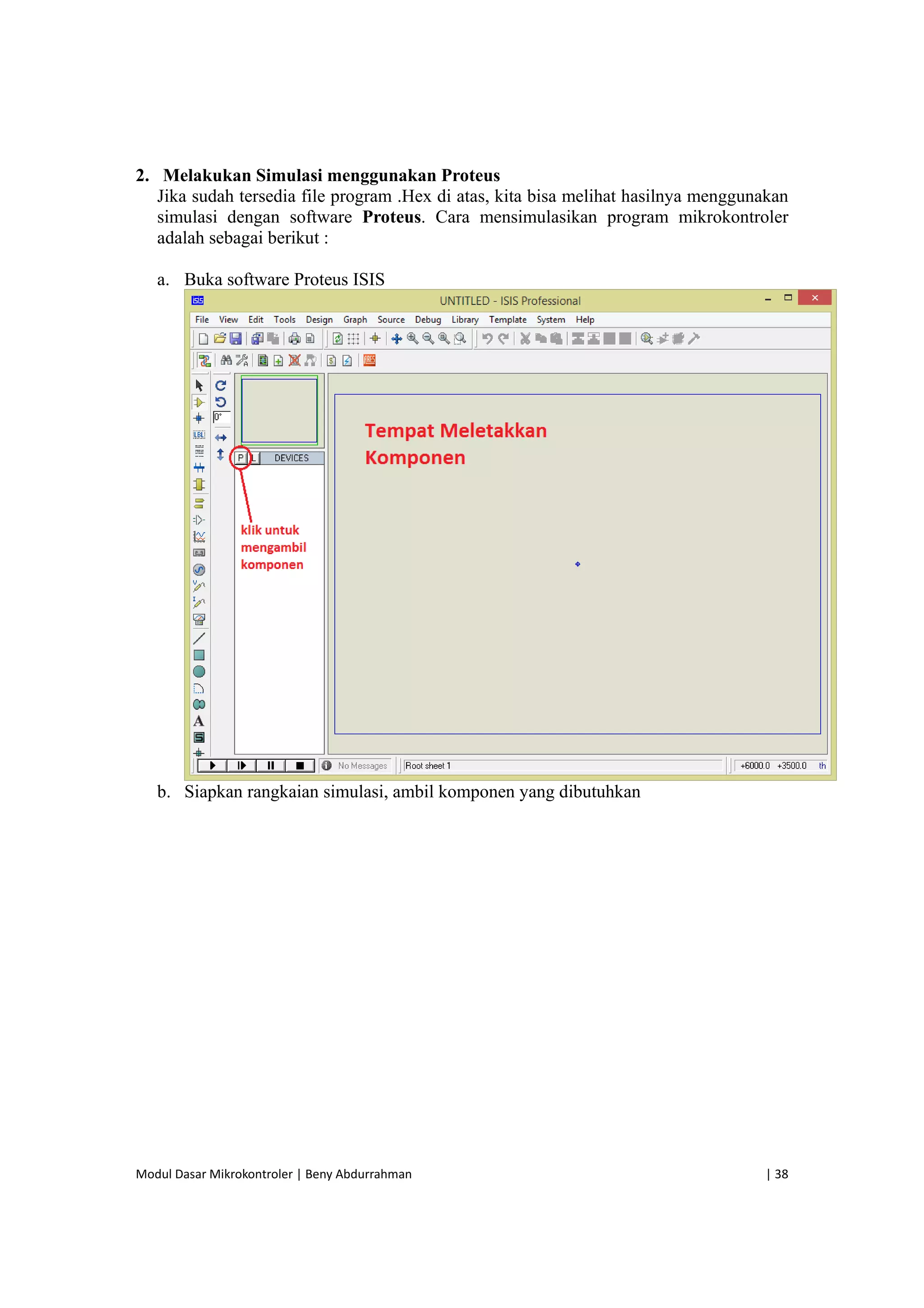 Bab 4. Penggunaan Software AVR Studio 4, Simulasi dan Downloader | PDF