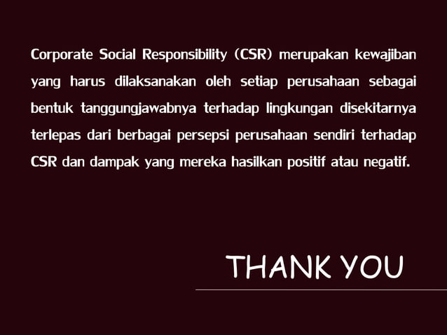 CSR | PPTX