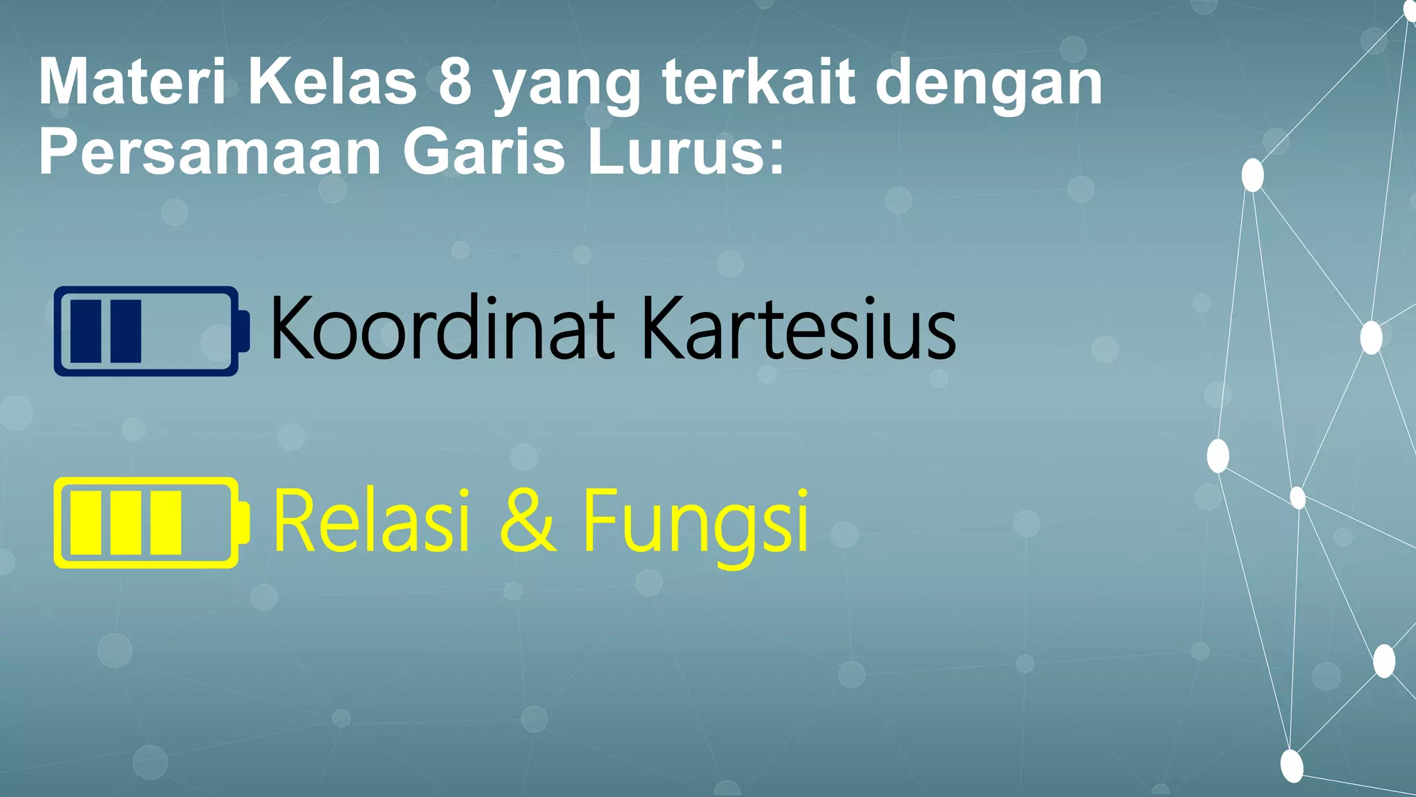 PERSAMAAN GARIS LURUS (Sub Materi: Grafik & Tabel Pada PGL) Pertemuan 1 ...