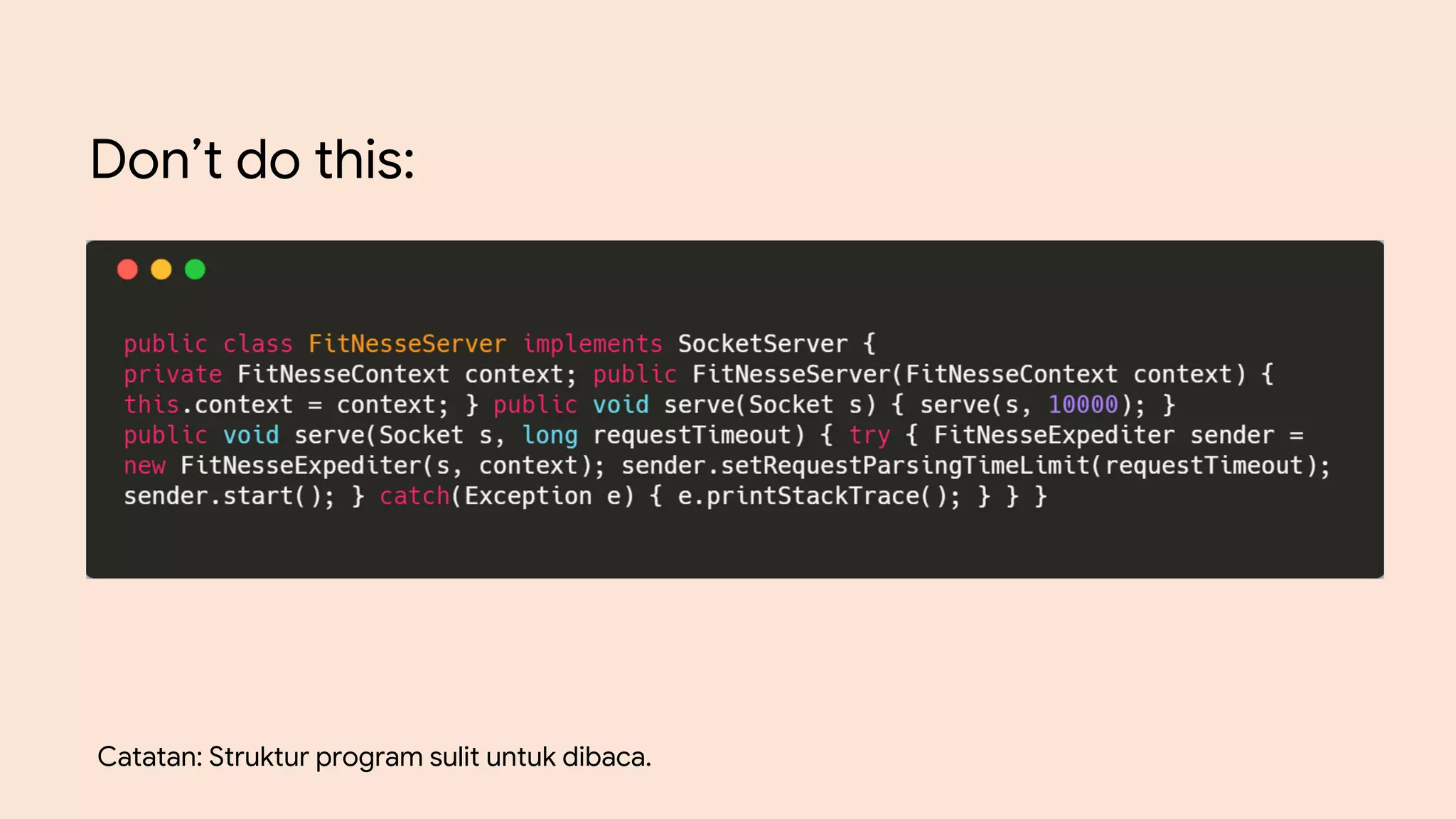 Clean Code - Formatting Code | PPT