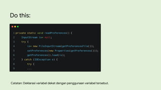 Clean Code - Formatting Code | PPT