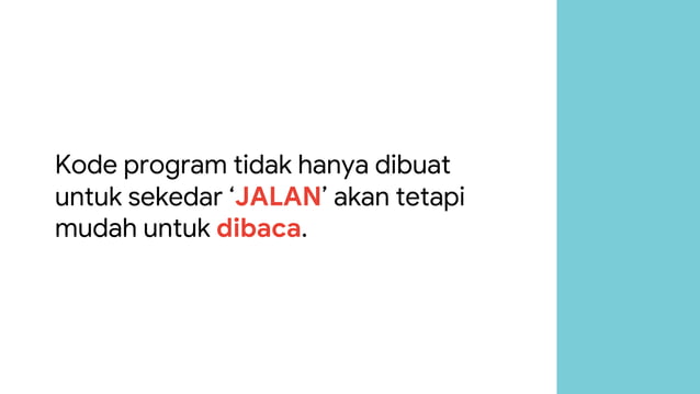 Clean Code - Formatting Code | PPT