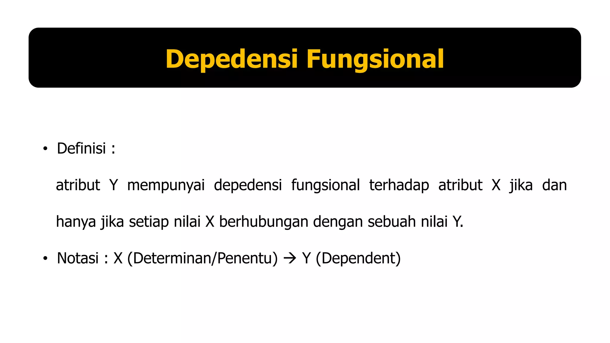 Normalisasi Basis Data | PPTX