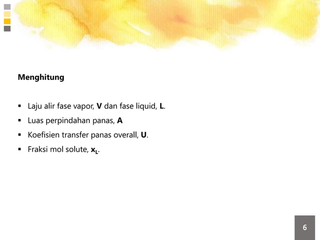 Bab 4 - Perhitungan Single effect evaporator.pptx | Physics | Science