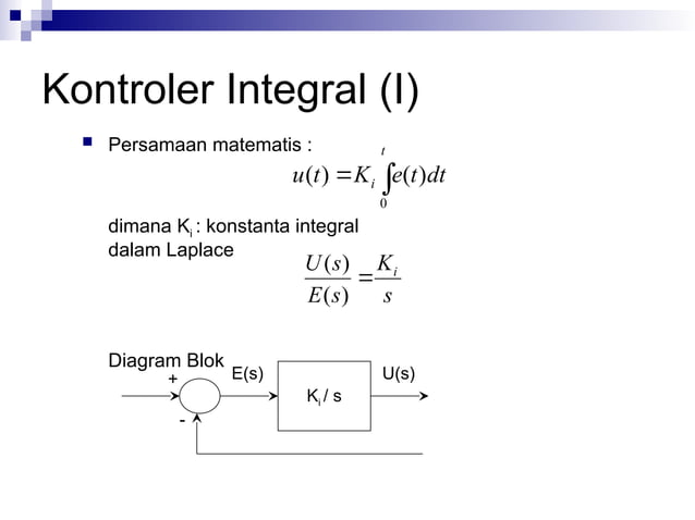 proportional integral derivatif controller | PPT