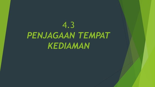 KHB TIngkatan 3 Bab 4-Tempat kediaman | PPT