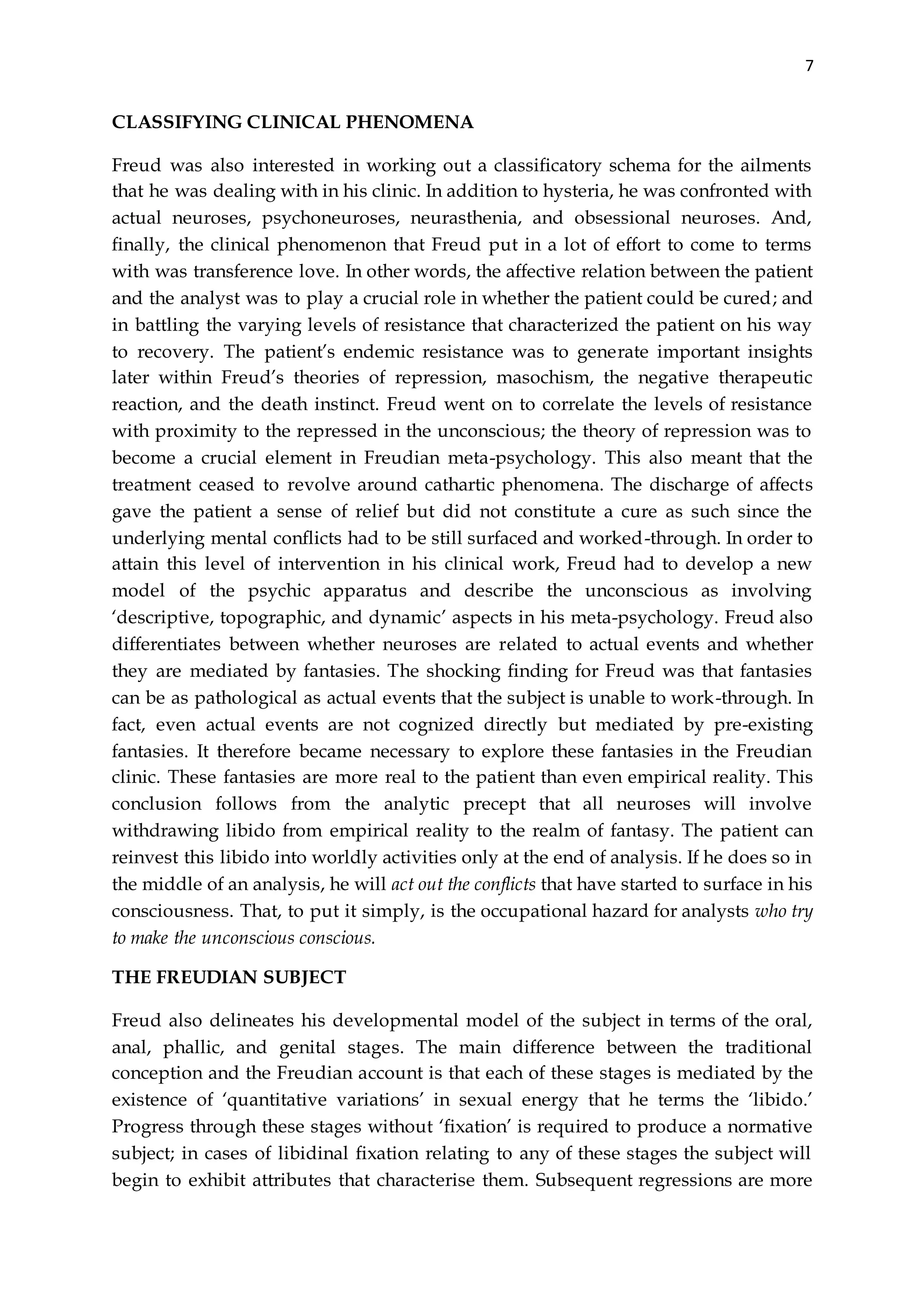 Sigmund Freud's Autobiographical Study | DOCX