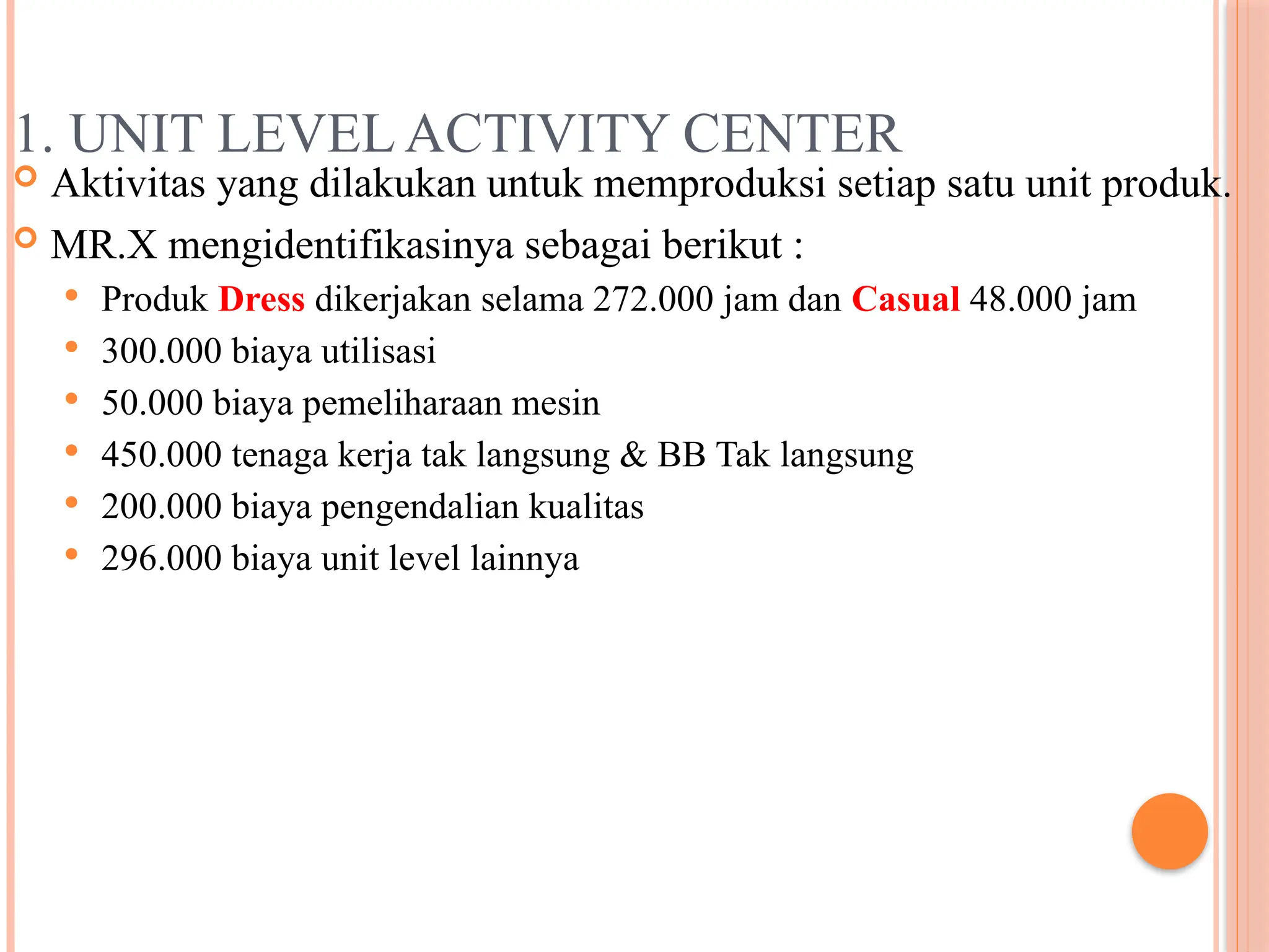 Activity Based Costing & Activity Based Manajemen | PPTX