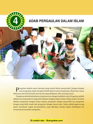 Bab 4 adab pergaulan dalam islam | PDF