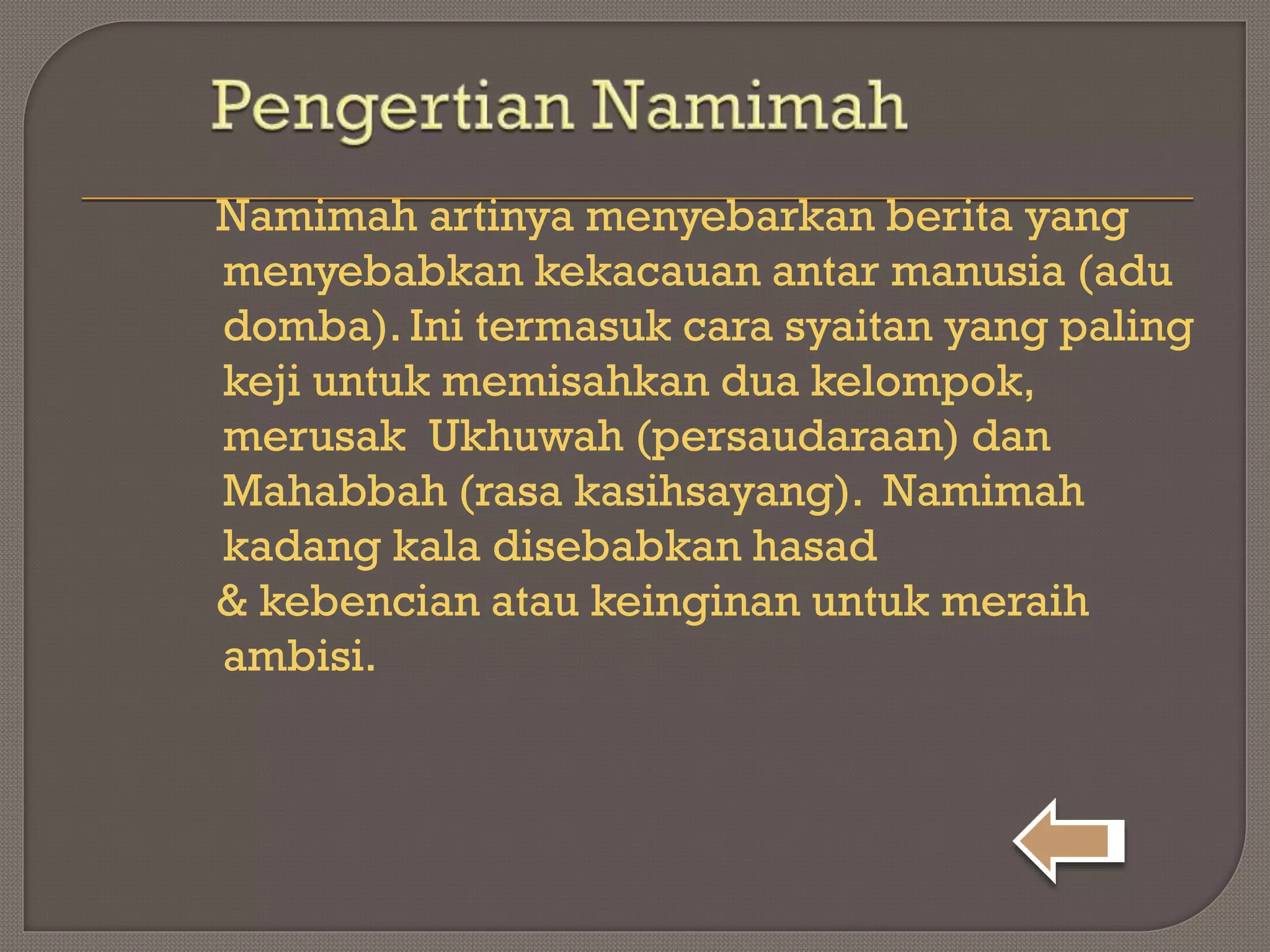 Bab 4 agama kelas 8 (perilaku tercela) | PPTX