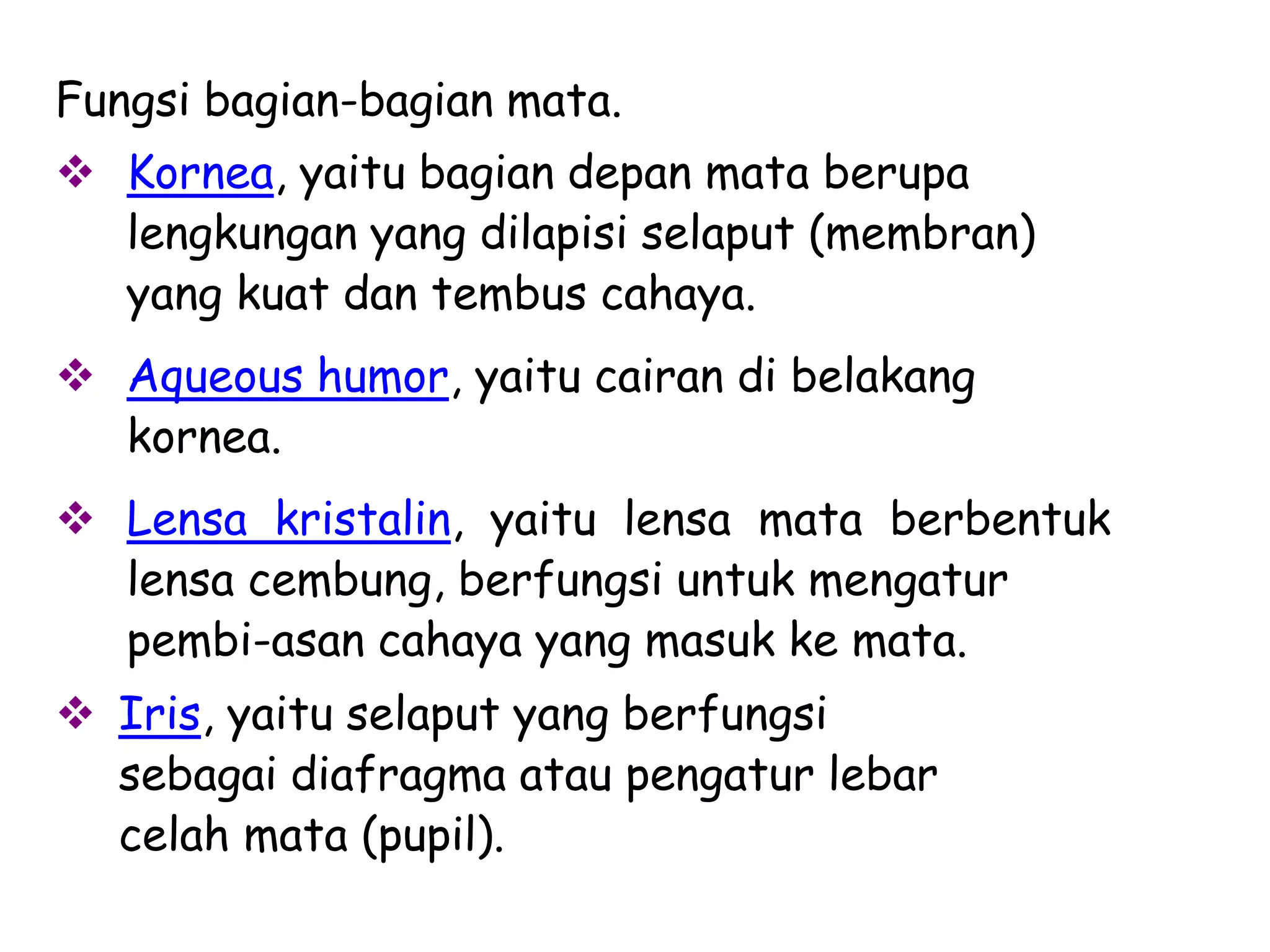 IPA Fisika Bab Alat Alat Optika Geometris. | PPTX