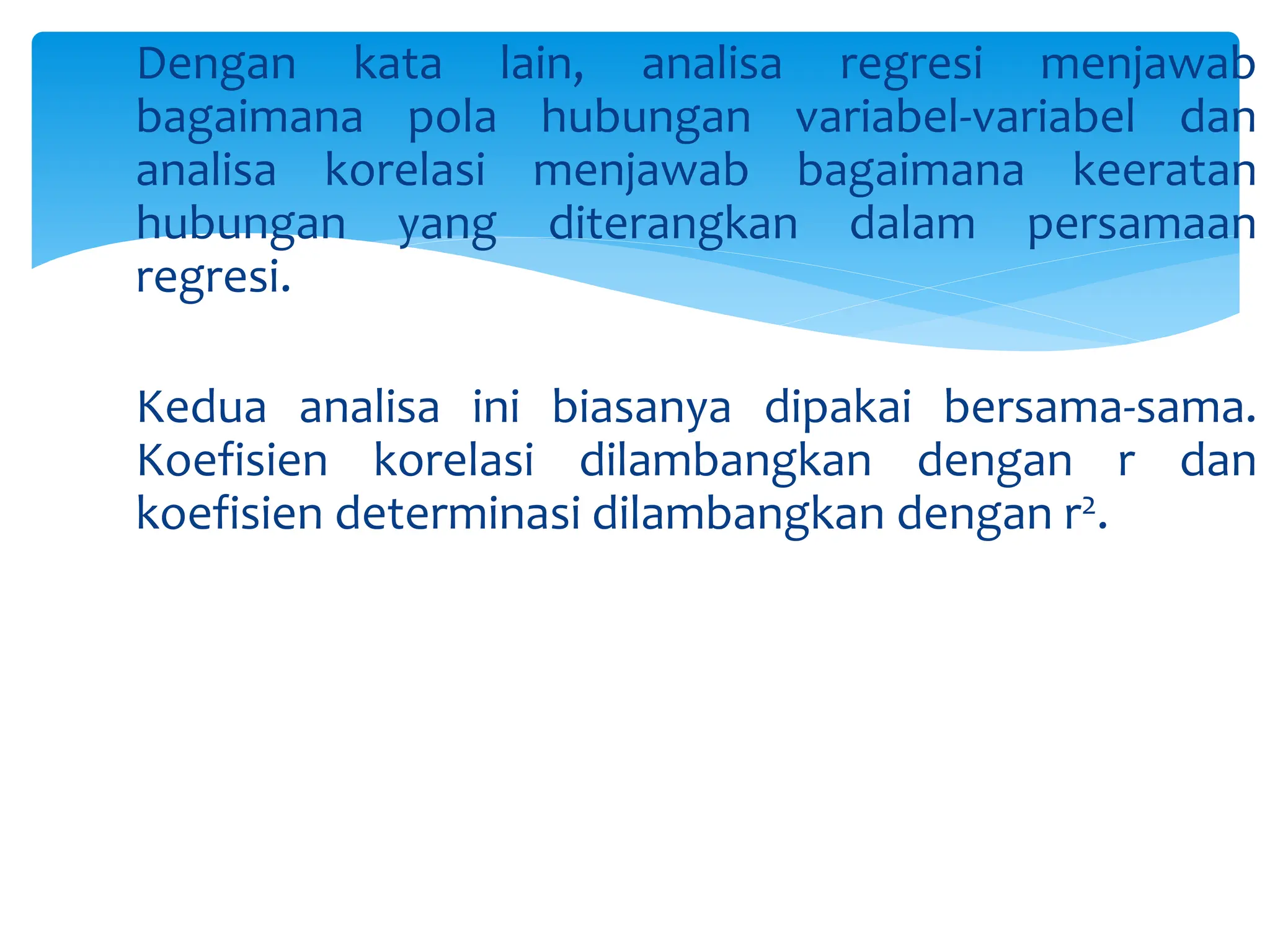 Teknik Analisis Korelasi Untuk Pembelajaran | PPT