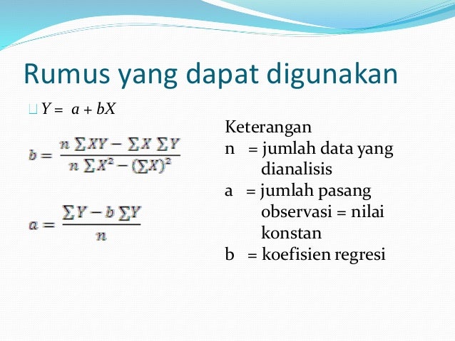 Bab 4 analisis regresi